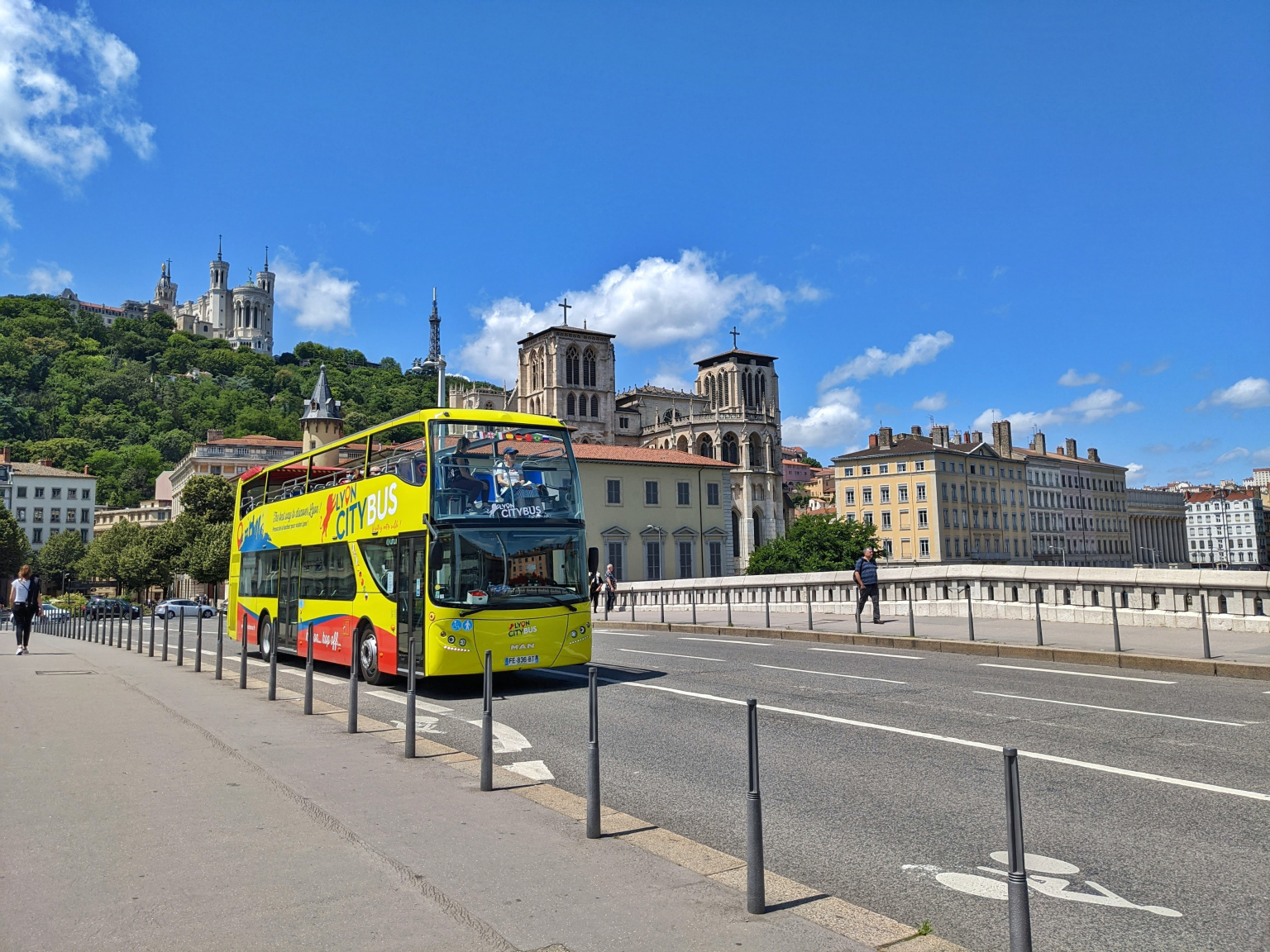 Sightseeing Bus Tour - Hop On Hop Off - Lyon City Tour